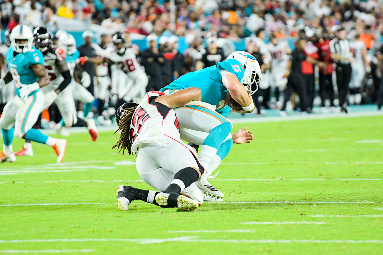 2019 NFL Preseason : Falcons vs. Dolphins - Sports Photography