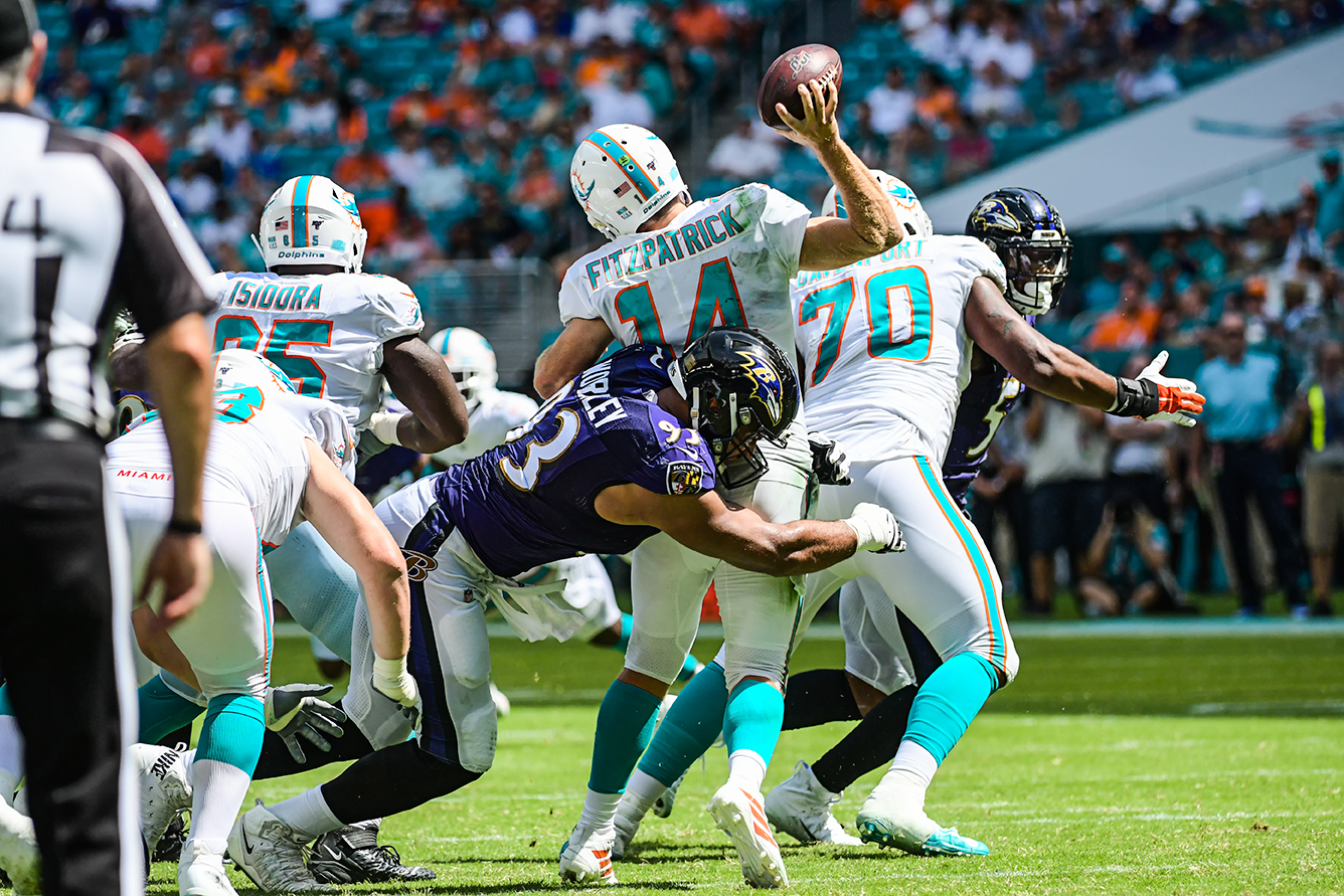 NFL Kickoff 2019 - Ravens Embarass the Miami Dolphins