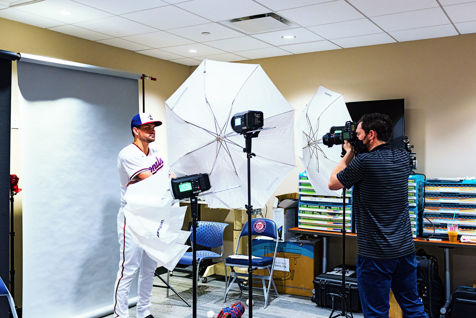 MLB Photo Day - New York Mets and Washington Nationals