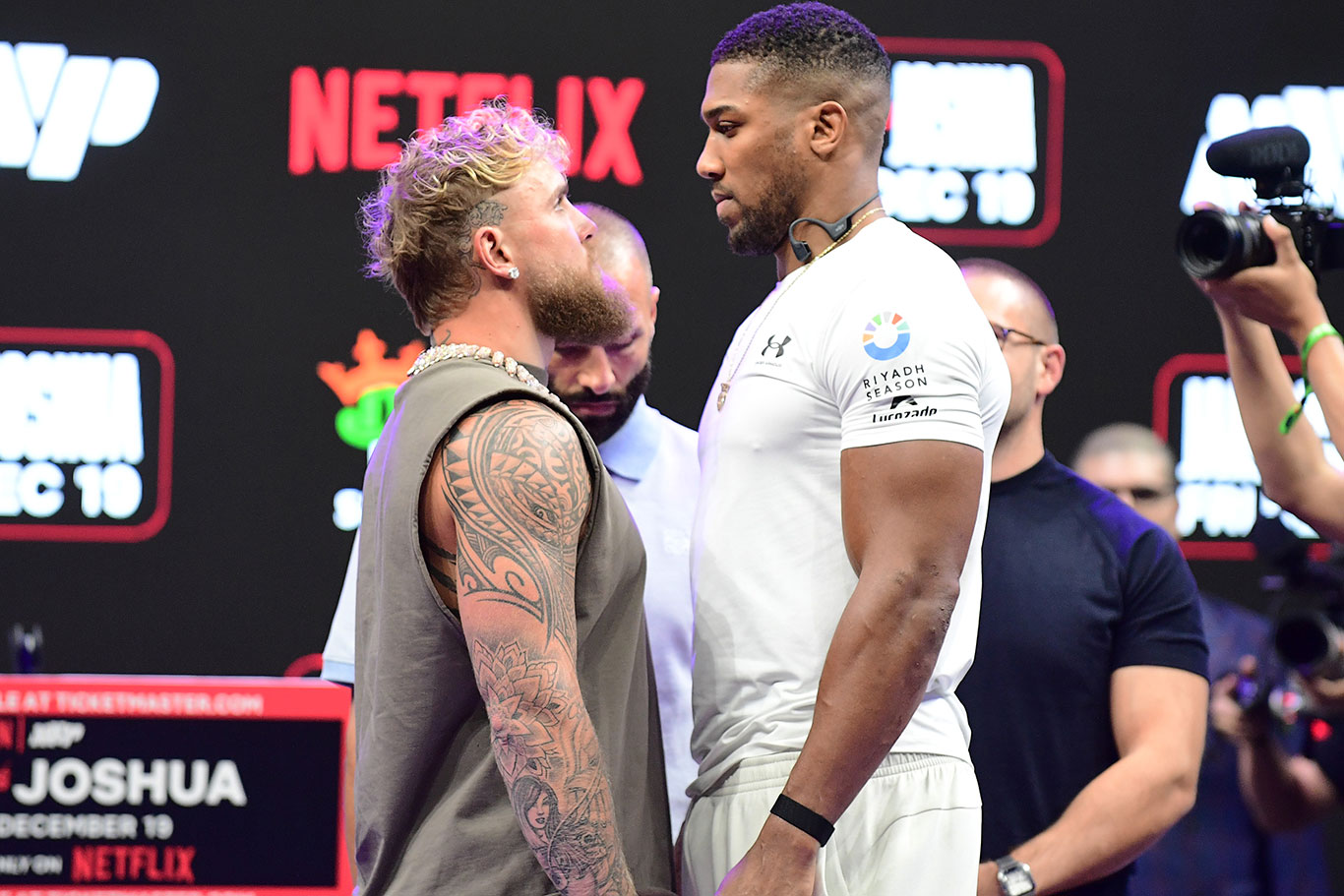Jake vs Joshua - Netflix Fight Press Conference